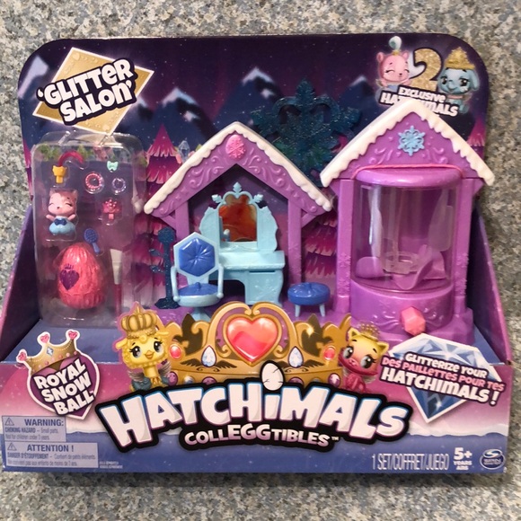 Toys | Hatchimals Glitter Salon 2 Exclusive Hatchimals To Add To Your ...
